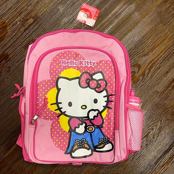 Sanrio | Accessories | Sanrio Hello Kitty Pink Kids Backpack Nwt | Poshmark